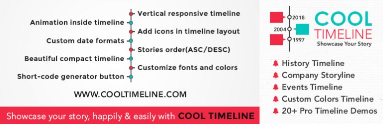 Responsive Free WordPress Timeline Plugins - SKT Themes