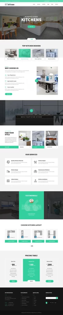 2025's Best Kitchen Design WordPress Themes for Website
