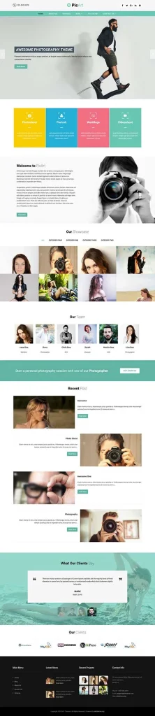 Unleash Vision One Creative Studio Wordpress Theme