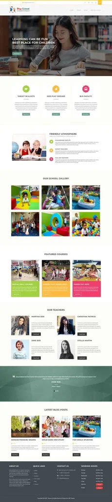 1 Powerful Education Hub WordPress Theme for E-Learning