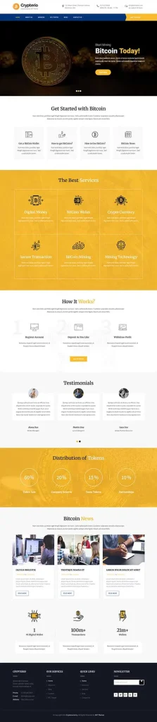 Currency Exchange WordPress Theme for Forex & Traders 2025