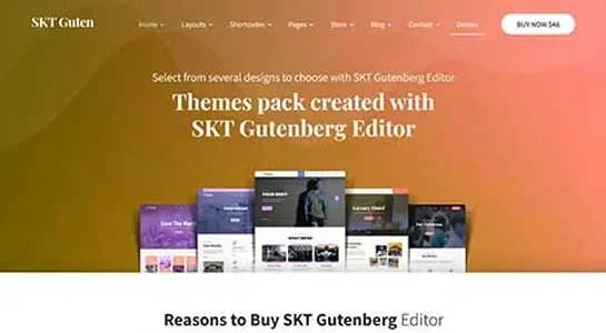 14 Best Gutenberg Website Templates With In-build Page Builder